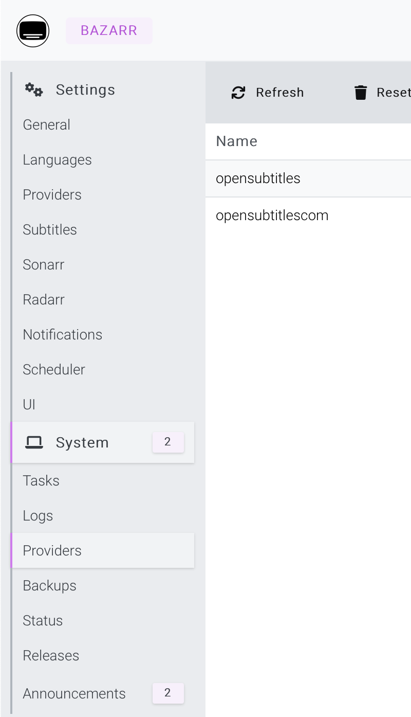 Bazarr installed but I don't see Series or Movies : r/bazarr